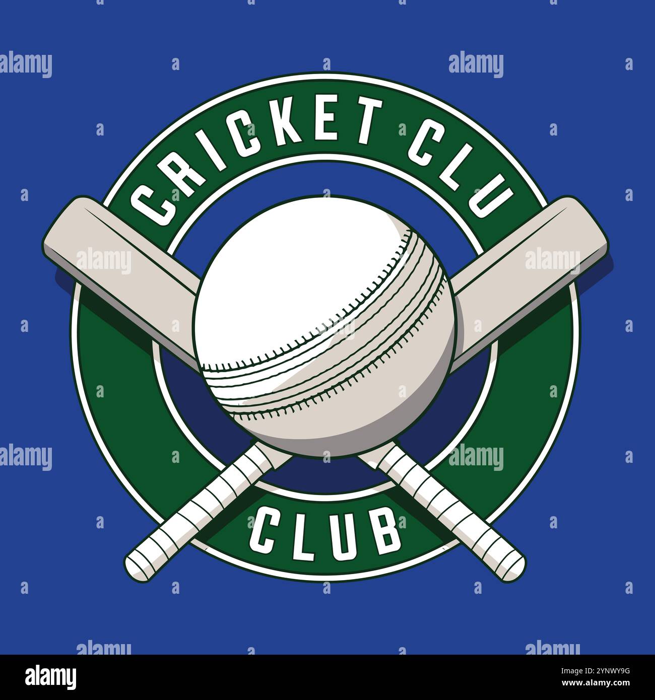 Minimalist cricket icon hi-res stock photography and images - Alamy