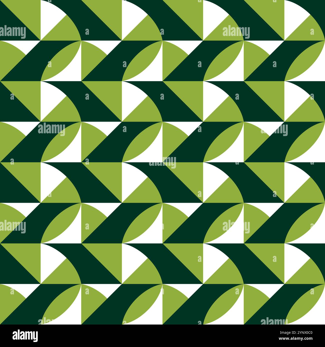 Green seamless geometric pattern hi-res stock photography and images ...