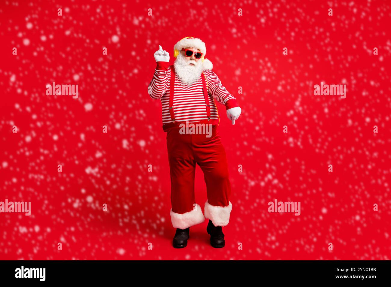 Full length body size view of his he handsome bearded fat overweight ...