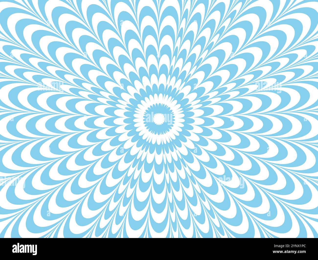 Optical illusion psychedelic circle line pattern. Sun ray pattern ...