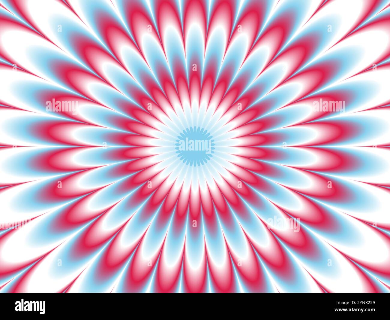 Optical illusion psychedelic circle line pattern. Sun ray pattern ...