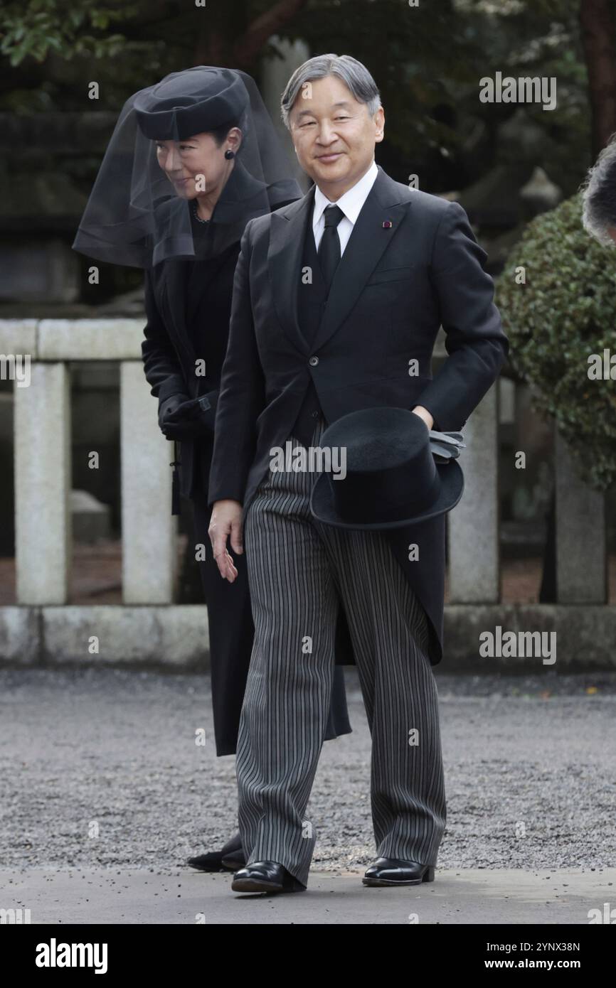 Japanese Emperor Naruhito and Empress Masako visit Toshimagaoka ...