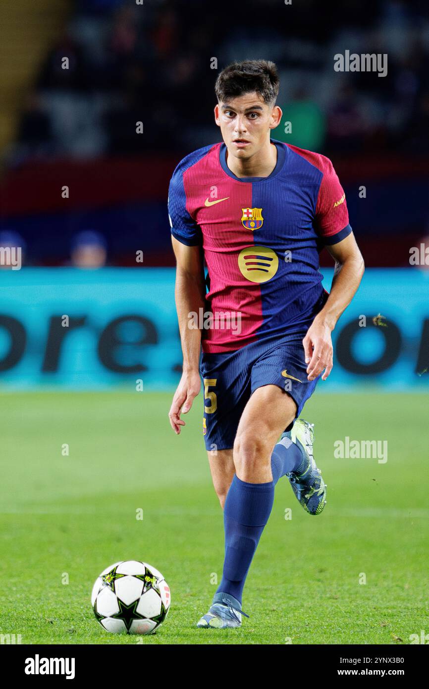 Barcelona, Spain. 26th Nov, 2024. Gerard Martin in action during the ...