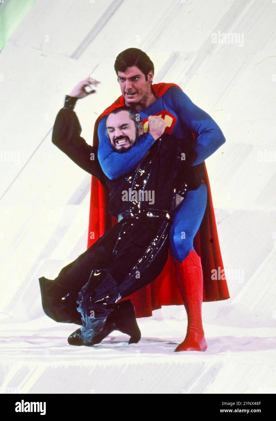 SUPERMAN II 1981 Warner Bros. film with Christopher Reeve as Clark Kent ...