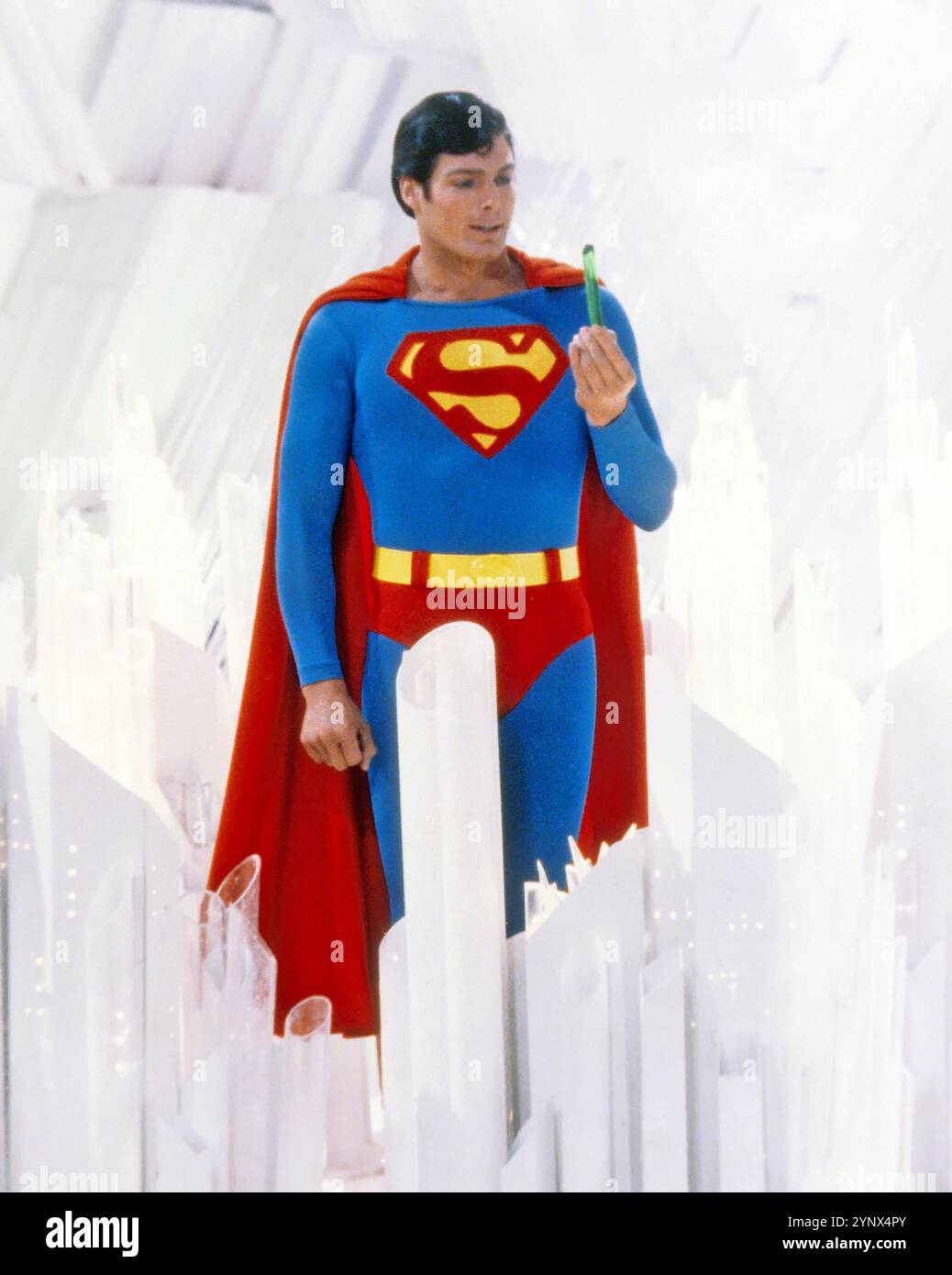SUPERMAN II 1981 Warner Bros. film with Christopher Reeve as Clark Kent ...