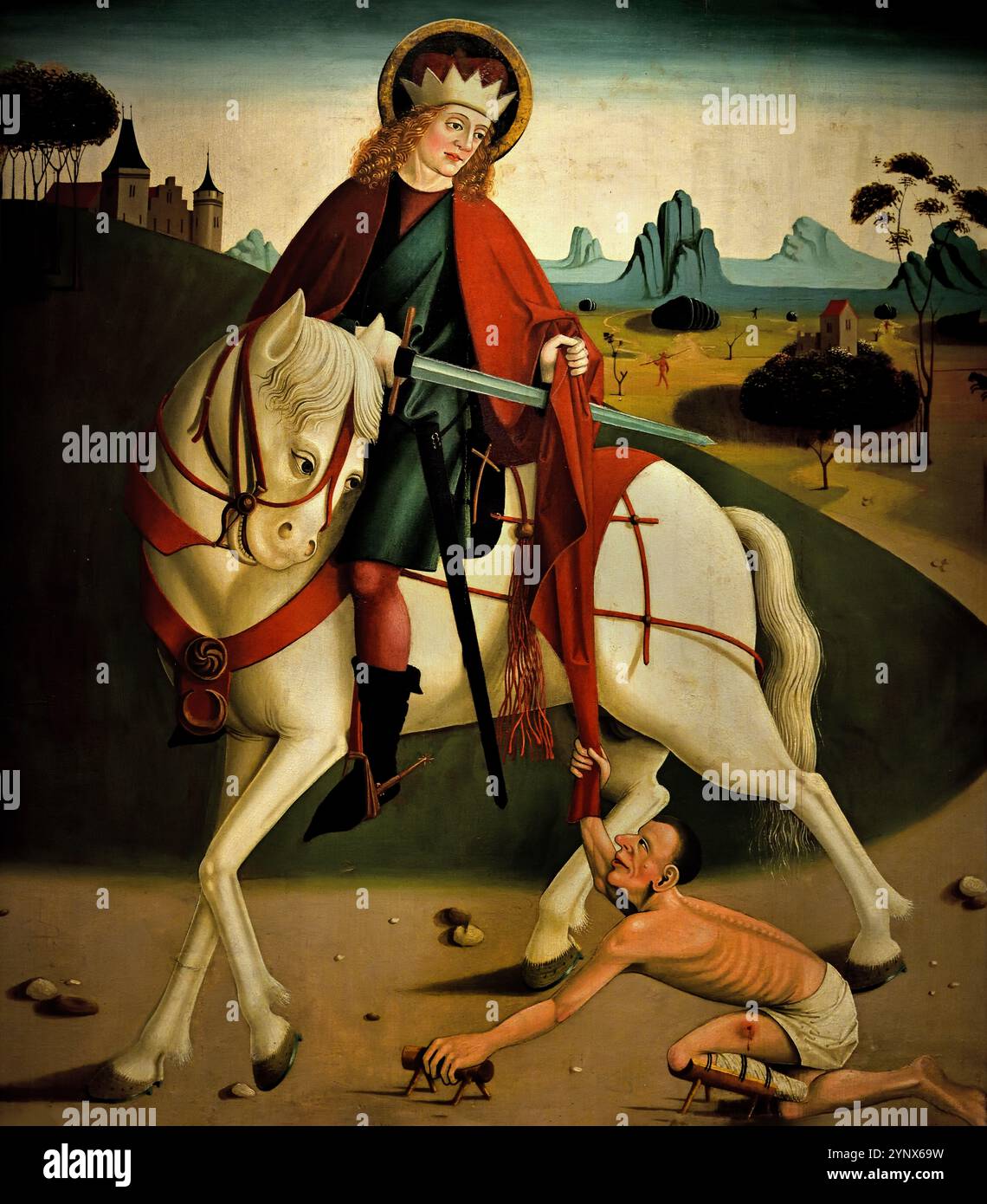 Panel from the shutter of an altarpiece hi-res stock photography and ...