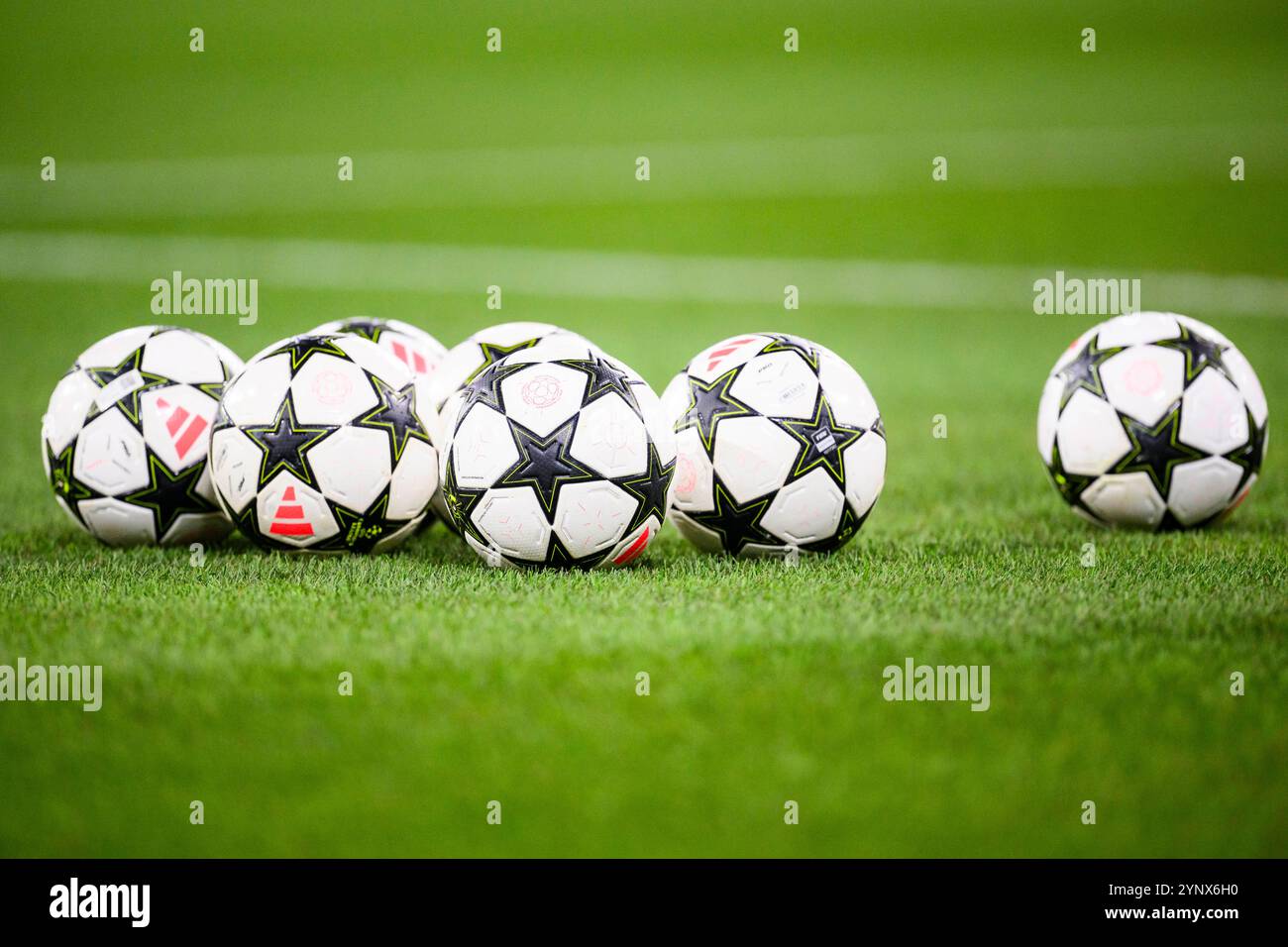 26 November 2024, Bavaria, Munich: Soccer: Champions League, Bayern ...