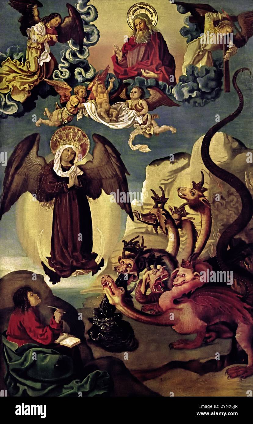 The Vision of St. John the Evangelist: the Apocalyptic Woman, Panel ...