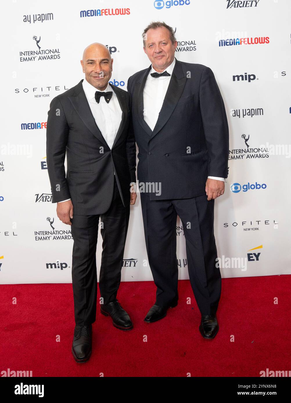 New York, United States. 25th Nov, 2024. Sam Kozhaya and Alfred Lot ...