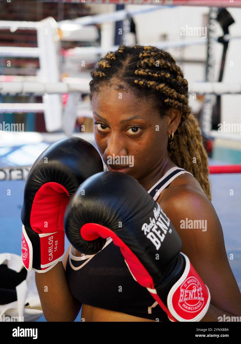 Cuba female boxing hi-res stock photography and images - Alamy