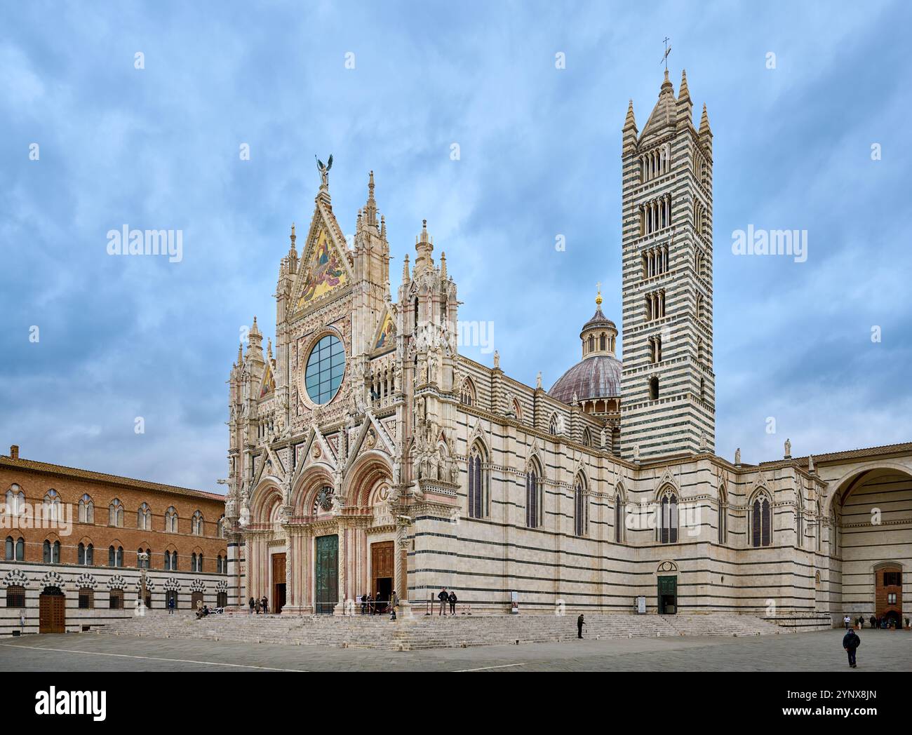 Cathedral of Siena, Duomo di Siena, Siena, Tuscany, Italy Stock Photo ...