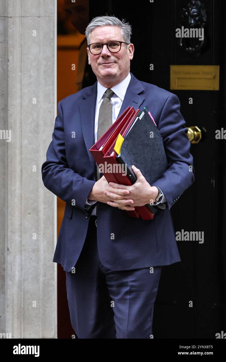 London, UK, 27th Nov 2024. Sir Keir Starmer, Prime Minister of the ...