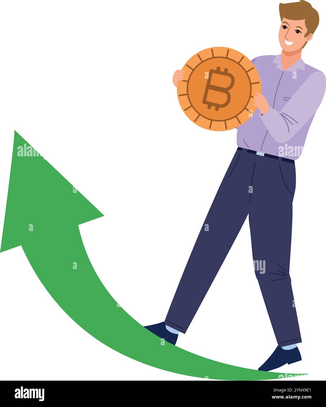 Growth guy Stock Vector Images - Alamy