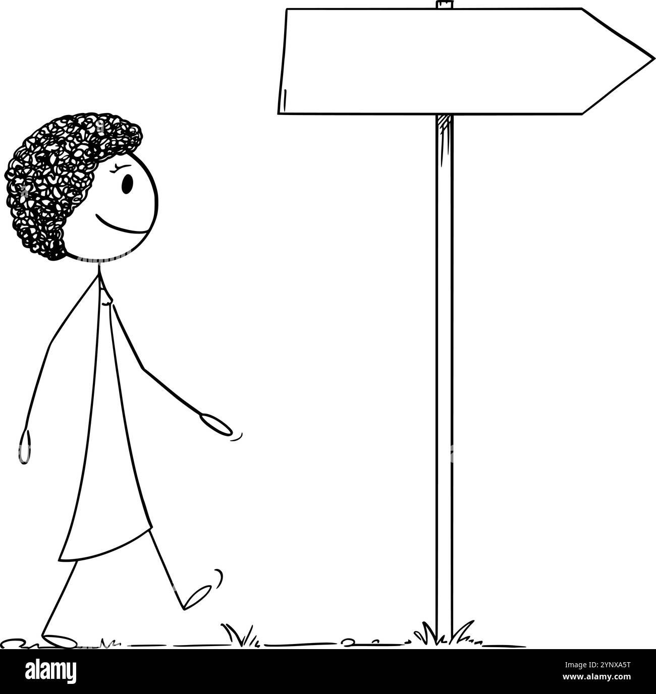 Black woman or African ethnicity businesswoman walking and following ...