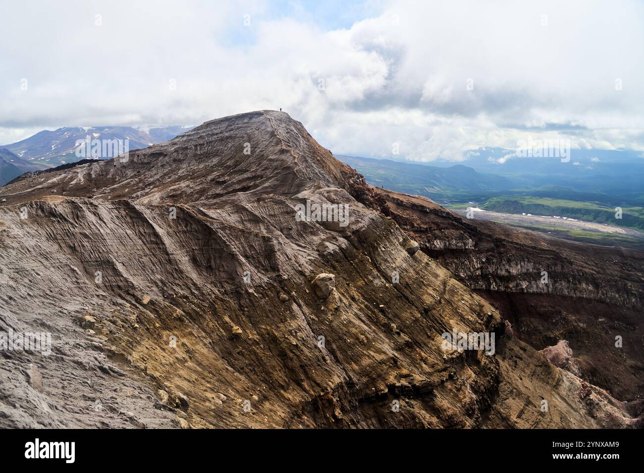 Gorely volcano. Experience the Stunning and Majestic View of a Volcanic ...