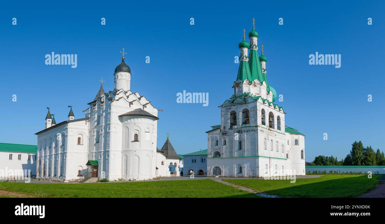Temples of the Trinity Complex of the Alexander-Svirsky Monastery on a ...