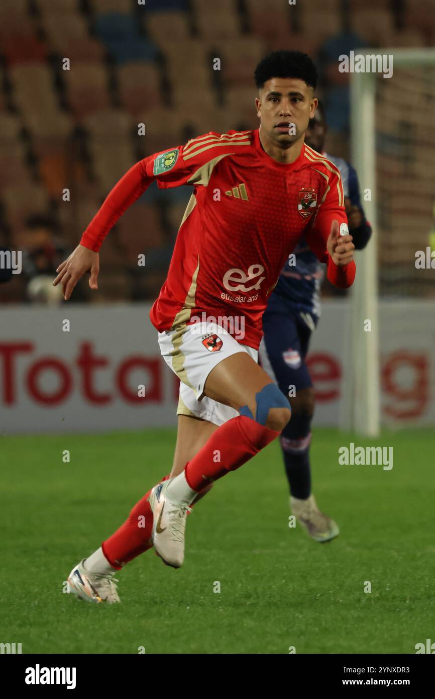 EGYPT, CAIRO, 26 NOVEMBER 2024 : Reda Slim of Al Ahly SC during the CAF ...