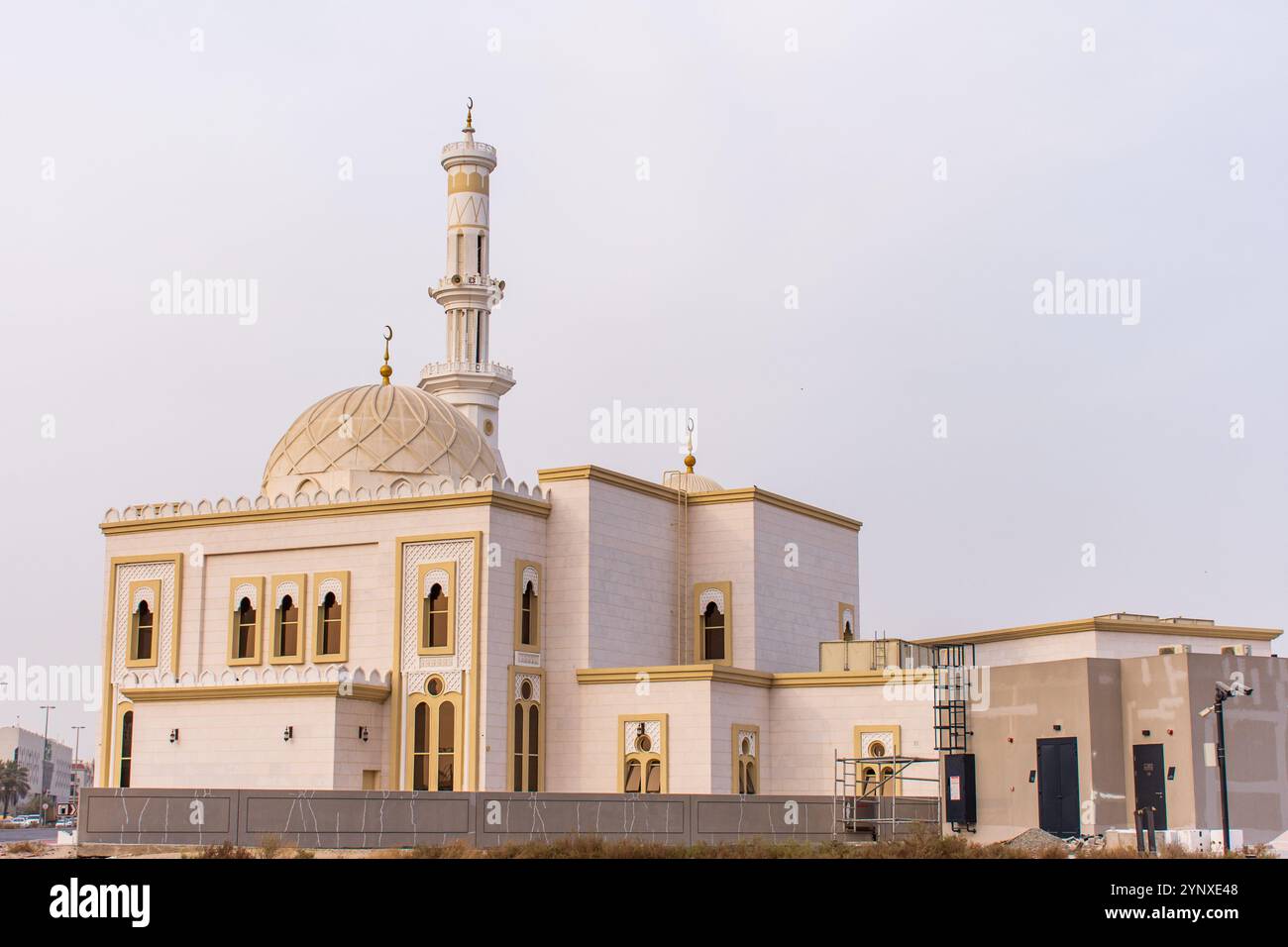 A beautiful design of a masjid in Sharjah City, United Arab Emirates ...