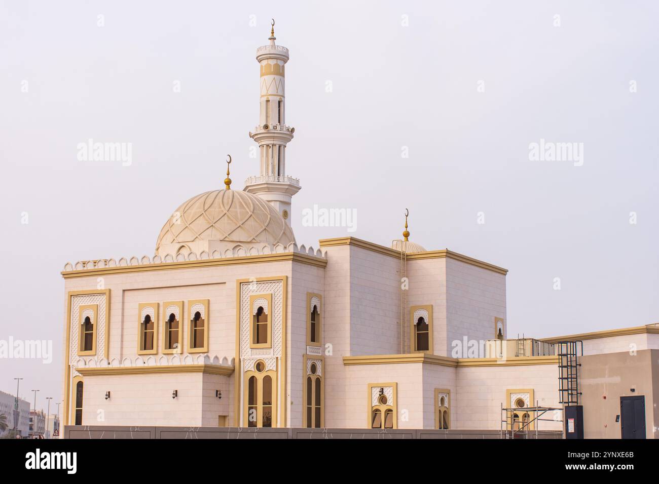 A beautiful design of a masjid in Sharjah City, United Arab Emirates ...