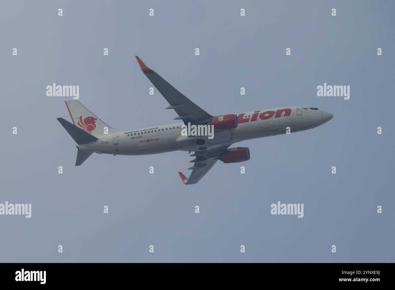 Chiangmai, Thailand - January 7 2024: HS-LUJ Boeing 737-800 of Thai ...