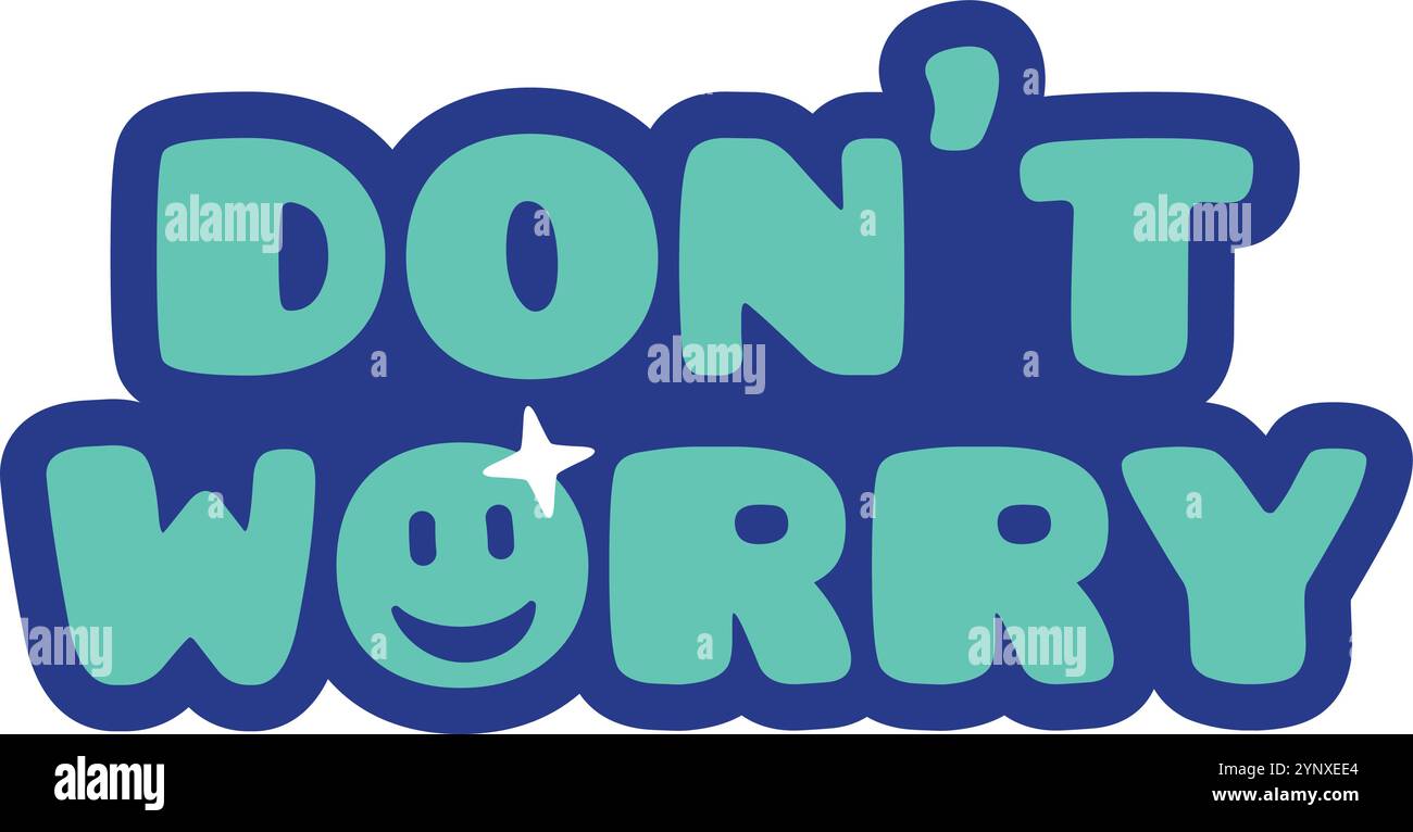 Worry written Stock Vector Images - Alamy