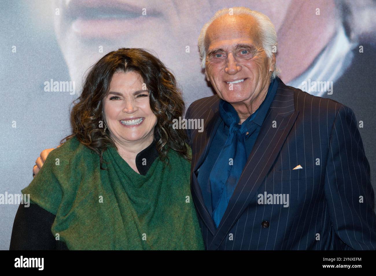 Turin, Italy. 27th Nov, 2024. English actress Julia Ormond (left) and ...