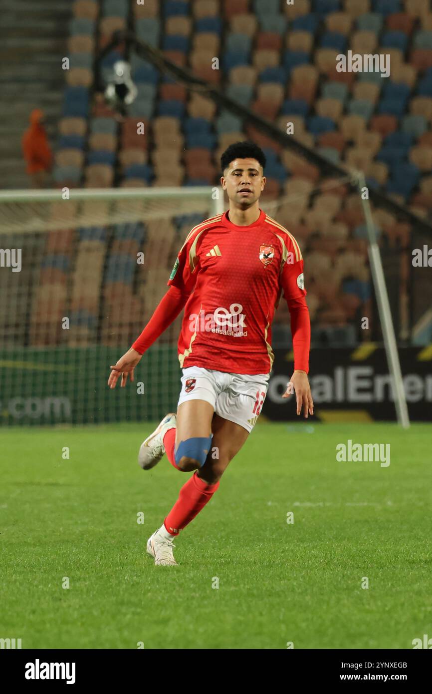 EGYPT, CAIRO, 26 NOVEMBER 2024 : Reda Slim of Al Ahly SC during the CAF ...