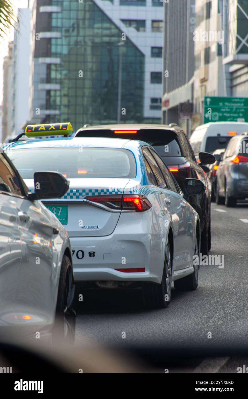 Traffic jam dubai hi-res stock photography and images - Alamy