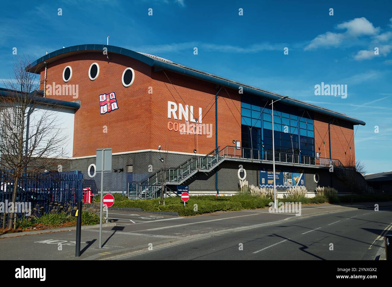Exterior Of The Royal National Lifeboat Institute, RNLI, College Sea ...