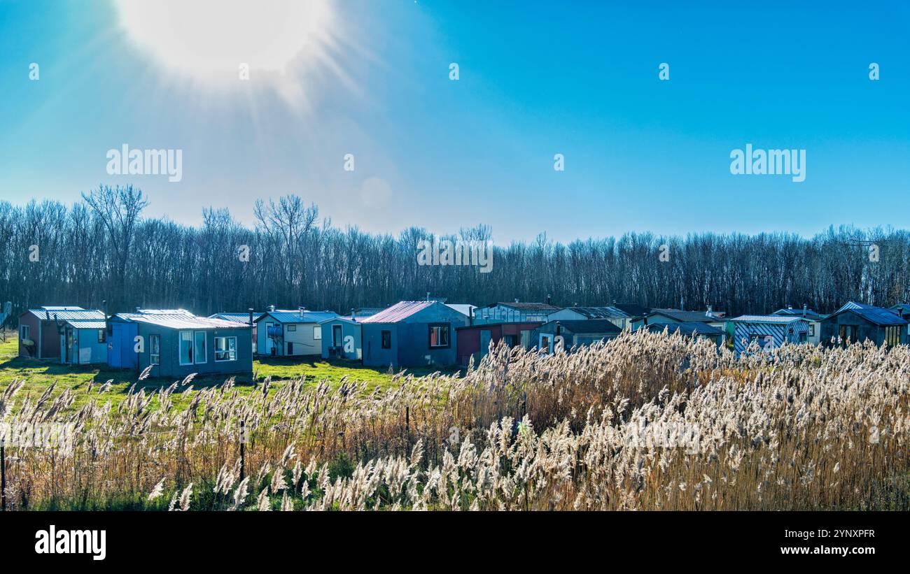 Rural trailer parks hi-res stock photography and images - Alamy