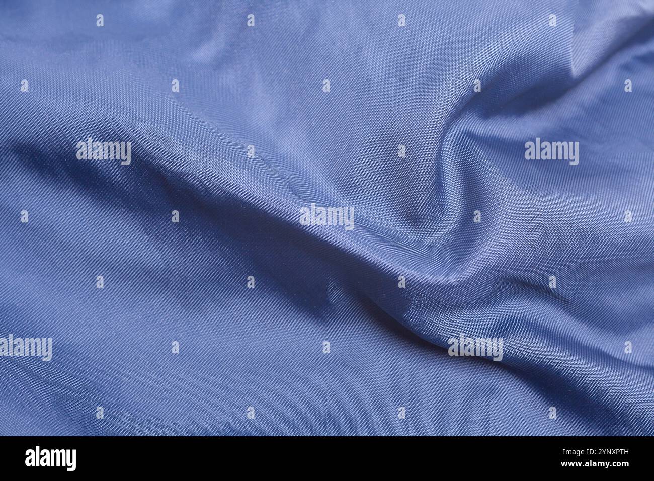 Blue nylon fabric cloth texture background Stock Photo - Alamy