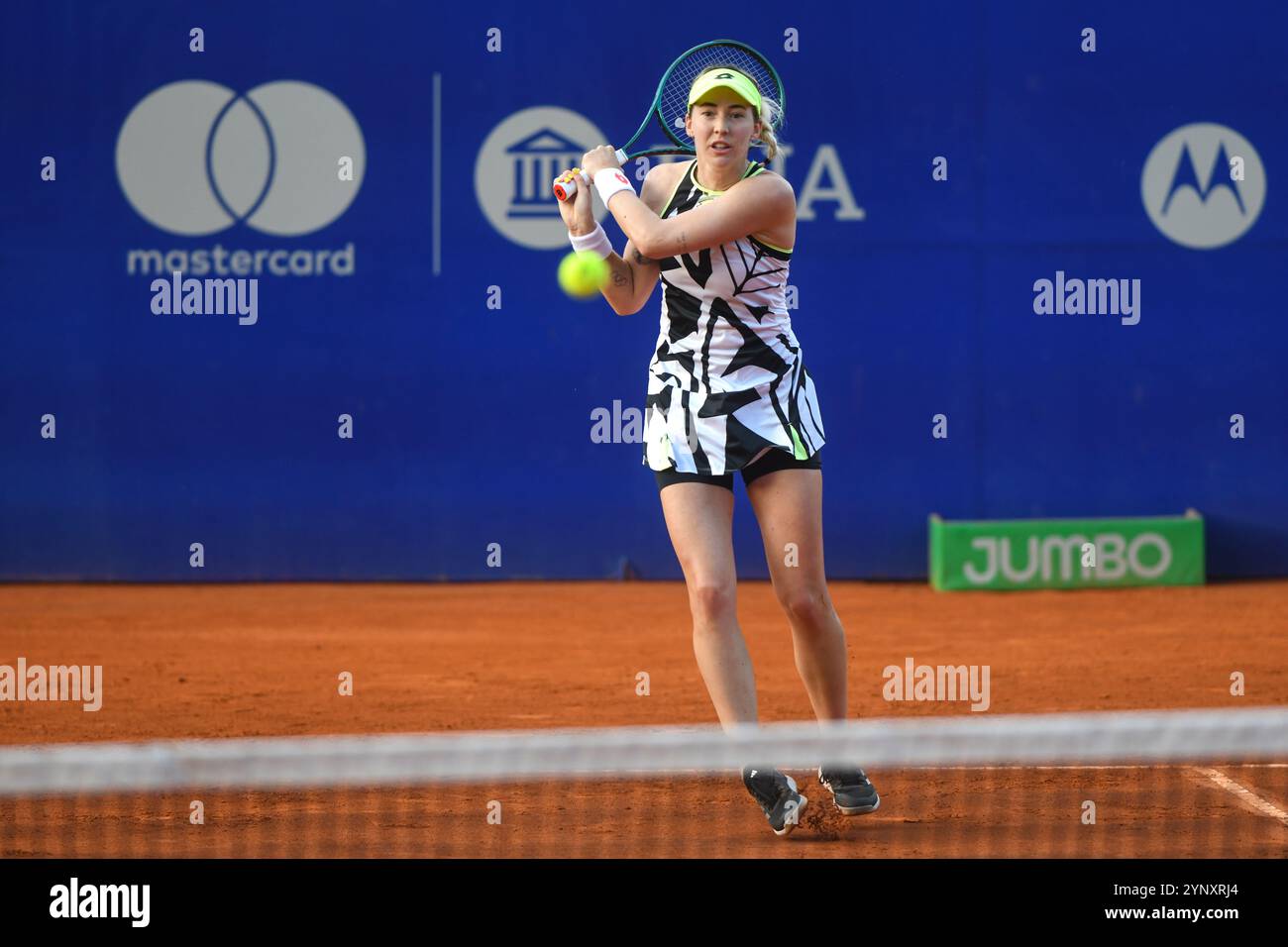 Buenos Aires (26th Nov 2024). Nina Stojanovic (Serbia) playing at the ...