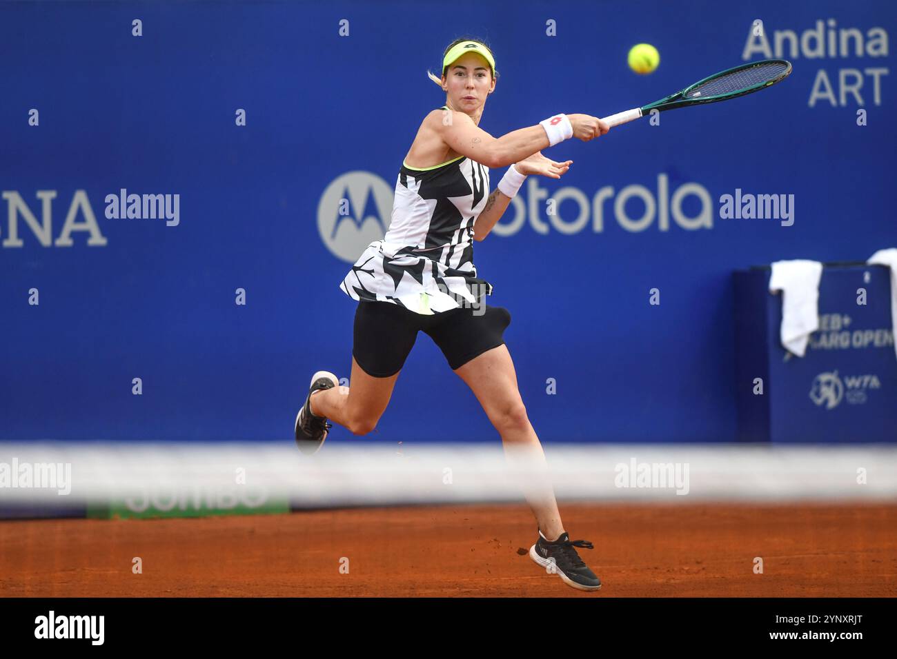 Buenos Aires (26th Nov 2024). Nina Stojanovic (Serbia) playing at the ...
