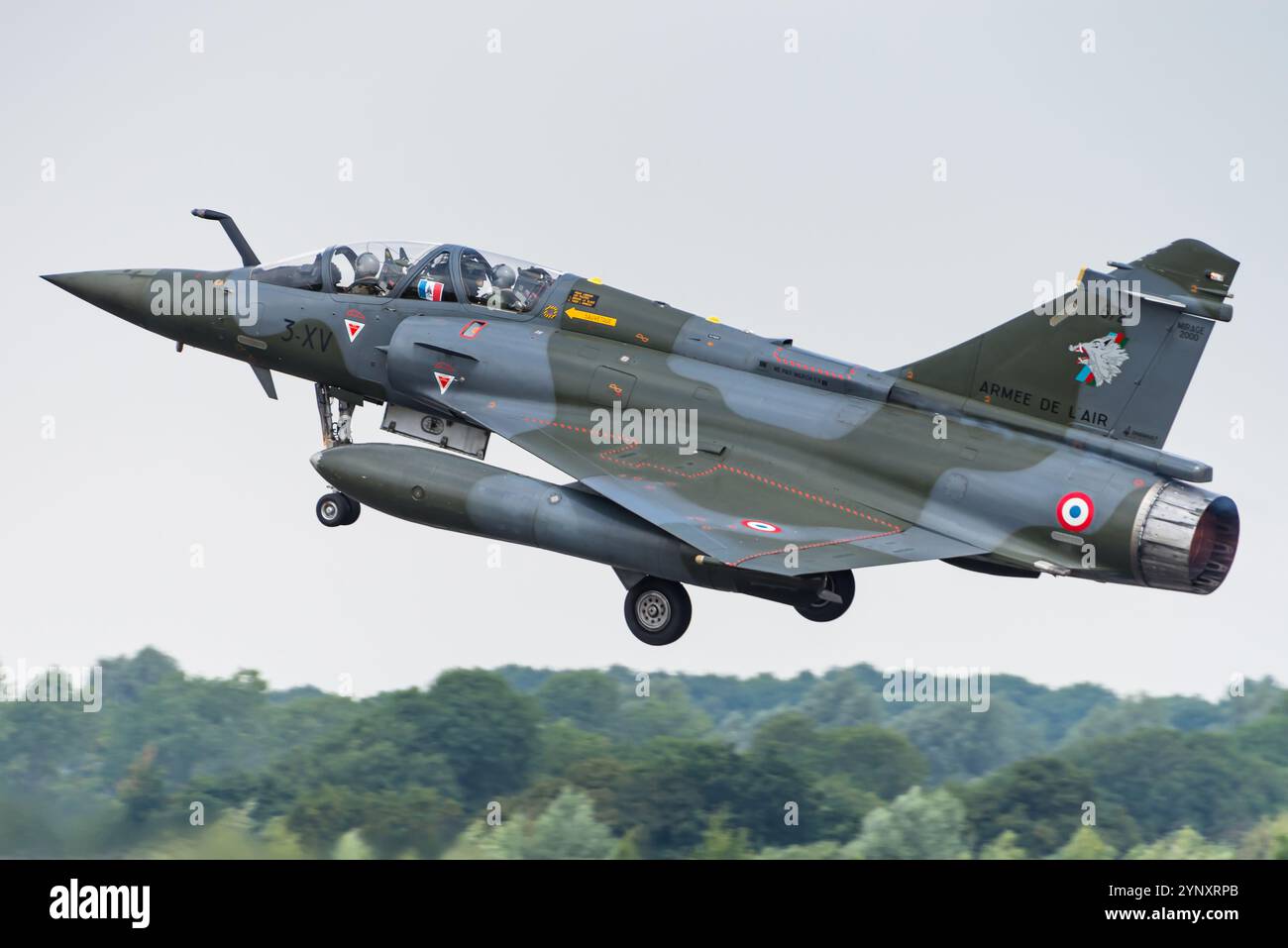A Dassault Mirage 2000 single-engine, delta wing, fourth-generation jet ...
