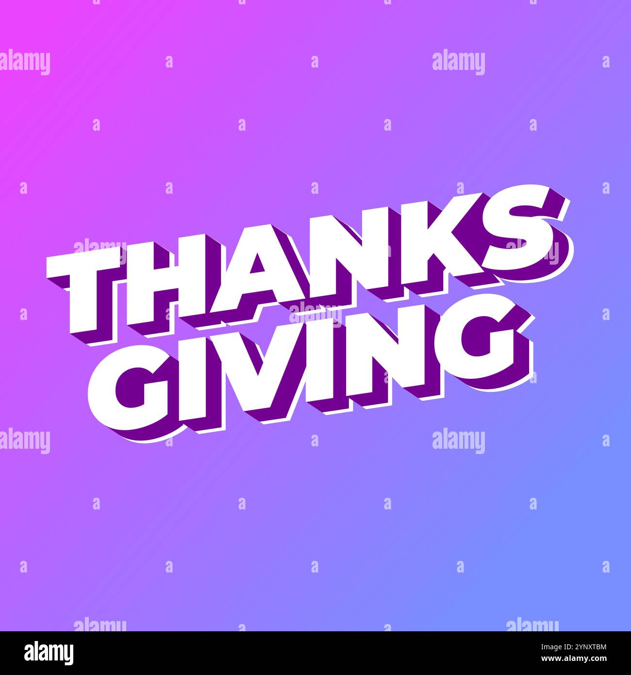 Thanksgiving text effect design for social media ads Stock Vector Image ...