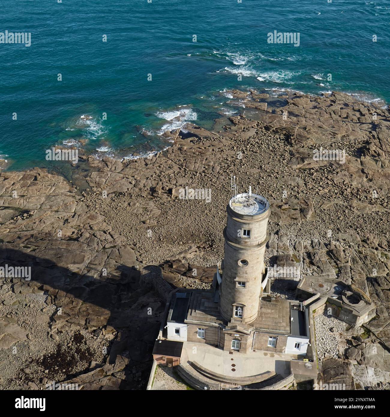 the original Phare de Barfleur (Barfleur Lighthouse) was replaced with ...