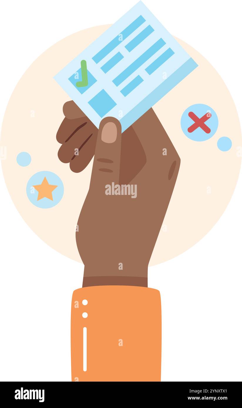 Participation hands up Cut Out Stock Images & Pictures - Alamy