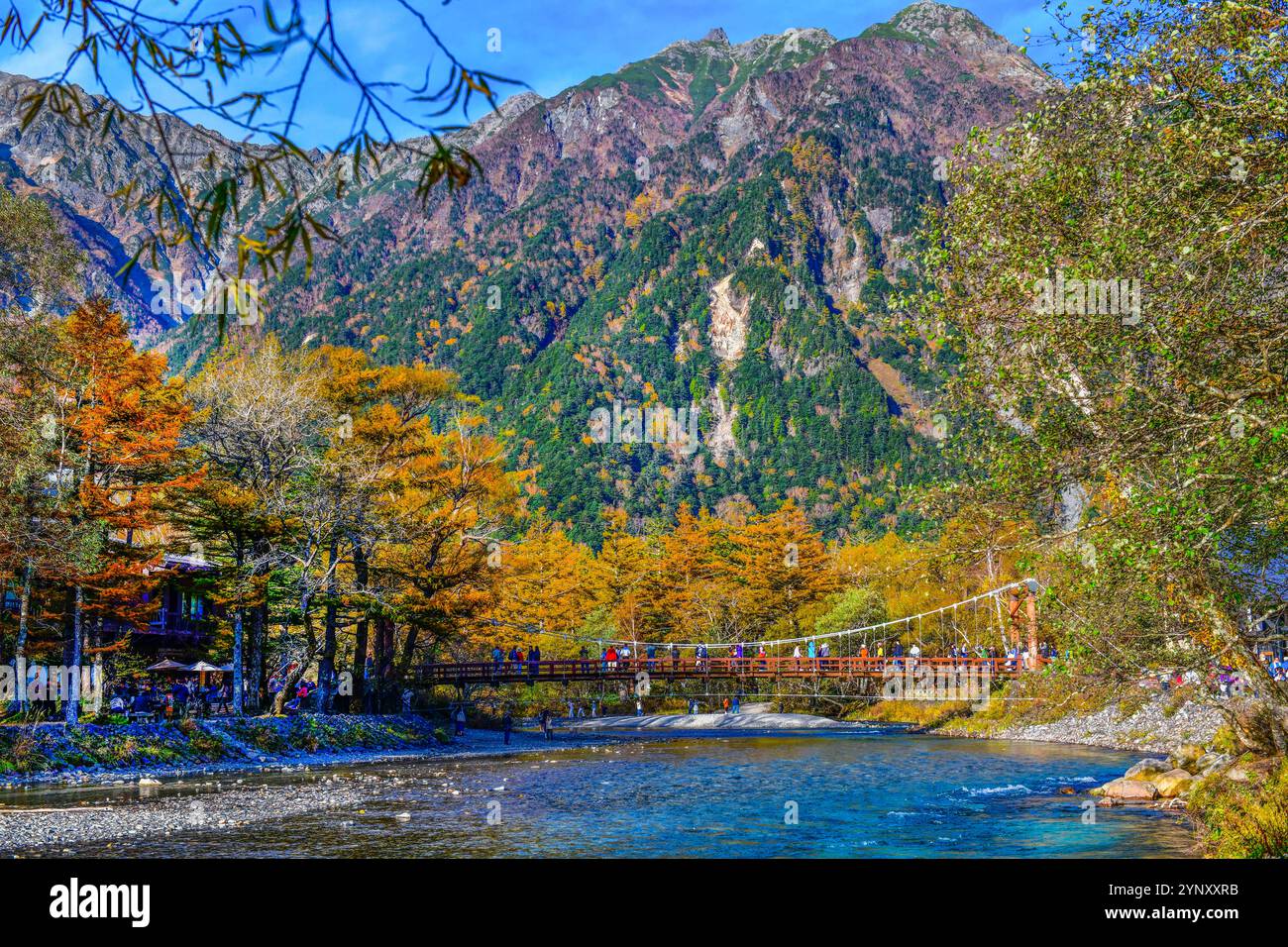 Kappa bashi bridge hotaka hi-res stock photography and images - Alamy