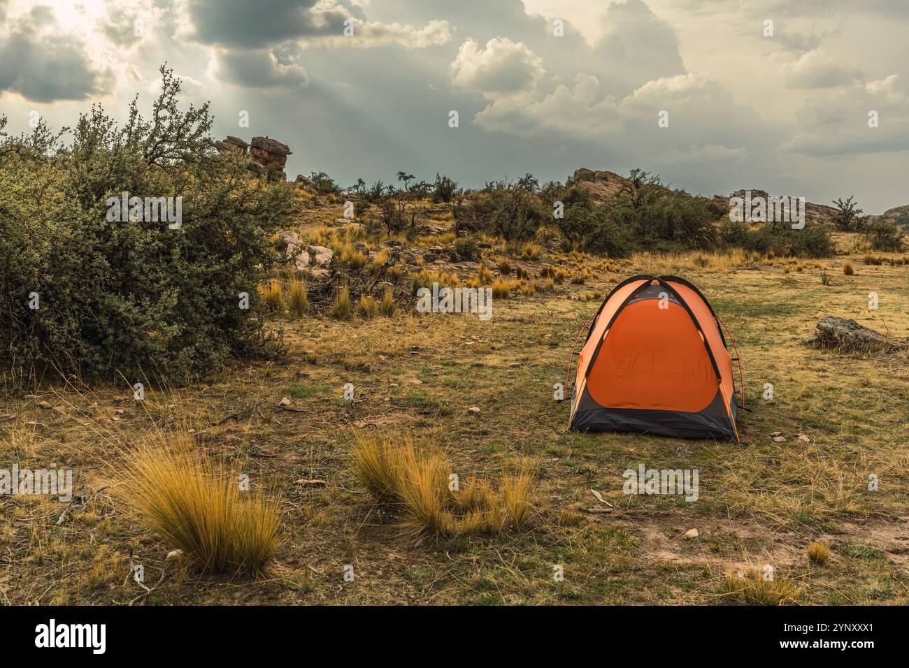 Black range campsite hi-res stock photography and images - Alamy