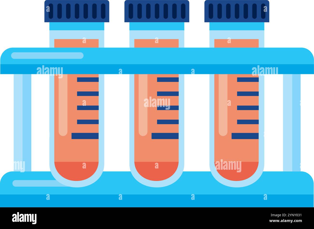 Blood samples tubes Cut Out Stock Images & Pictures - Alamy