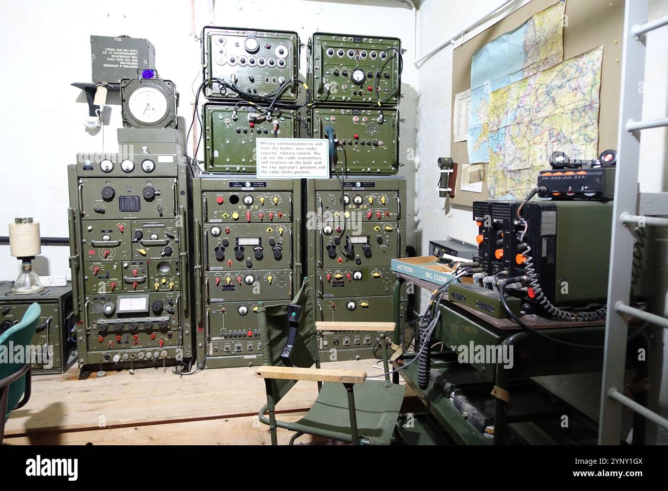 Hake Green nuclear bunker, Cheshire, Throwback from the 1980-1990s ...