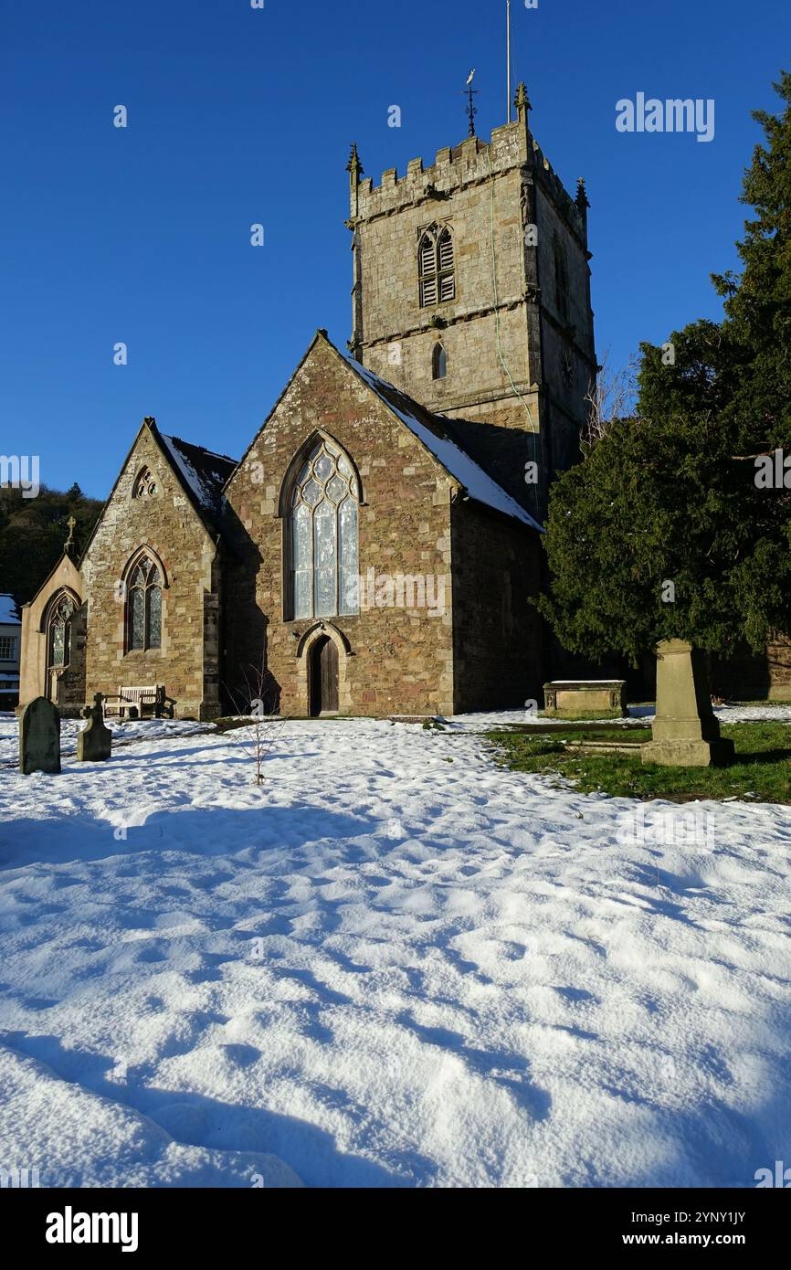 St Laurence's Church, Church Stretton, Shropshire, UK Stock Photo - Alamy