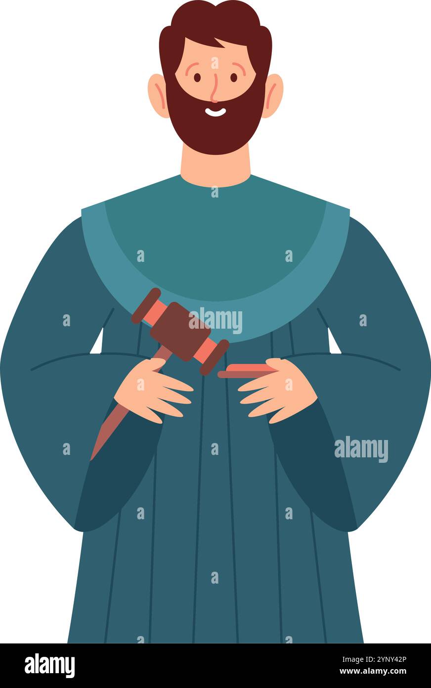 judge with gavel Stock Vector Image & Art - Alamy