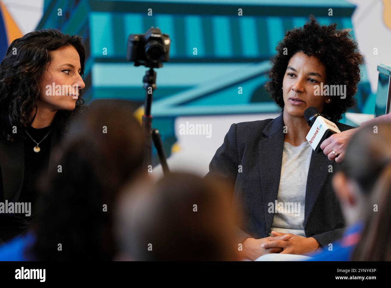 Torino, Italia. 27th Nov, 2024. Sara Game during the presentation ...