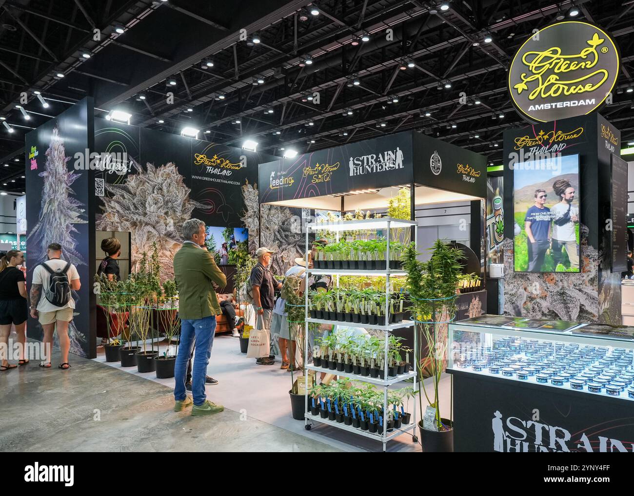 Booth showcasing hi-res stock photography and images - Alamy