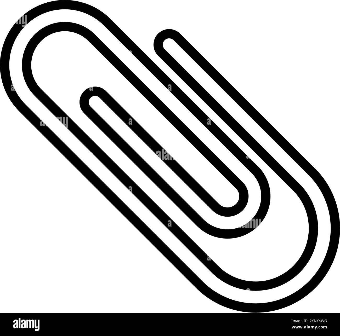 paper clip icon Stock Vector Image & Art - Alamy