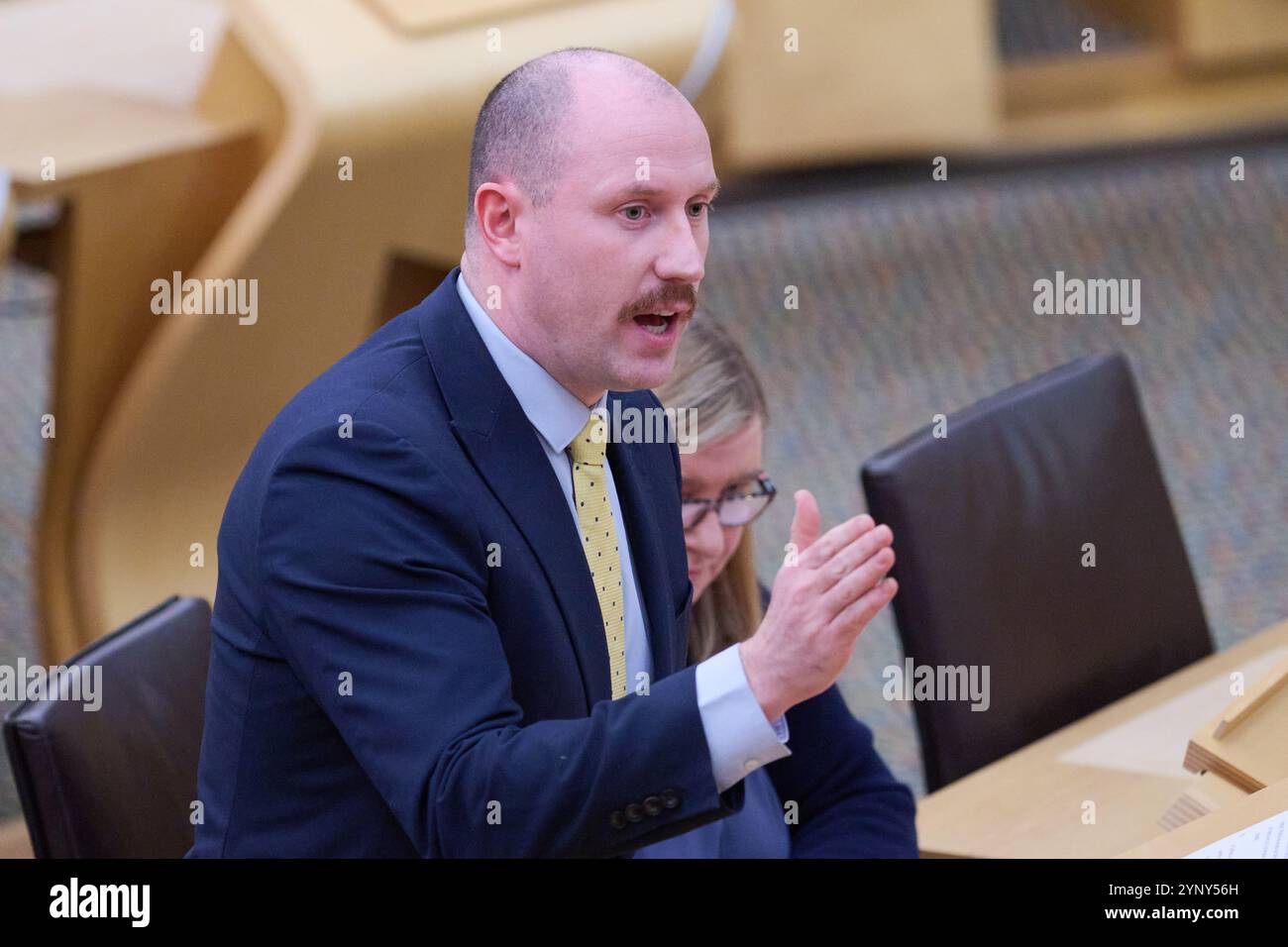 Edinburgh Scotland, UK 27 November 2024. Cabinet Secretary for Health ...