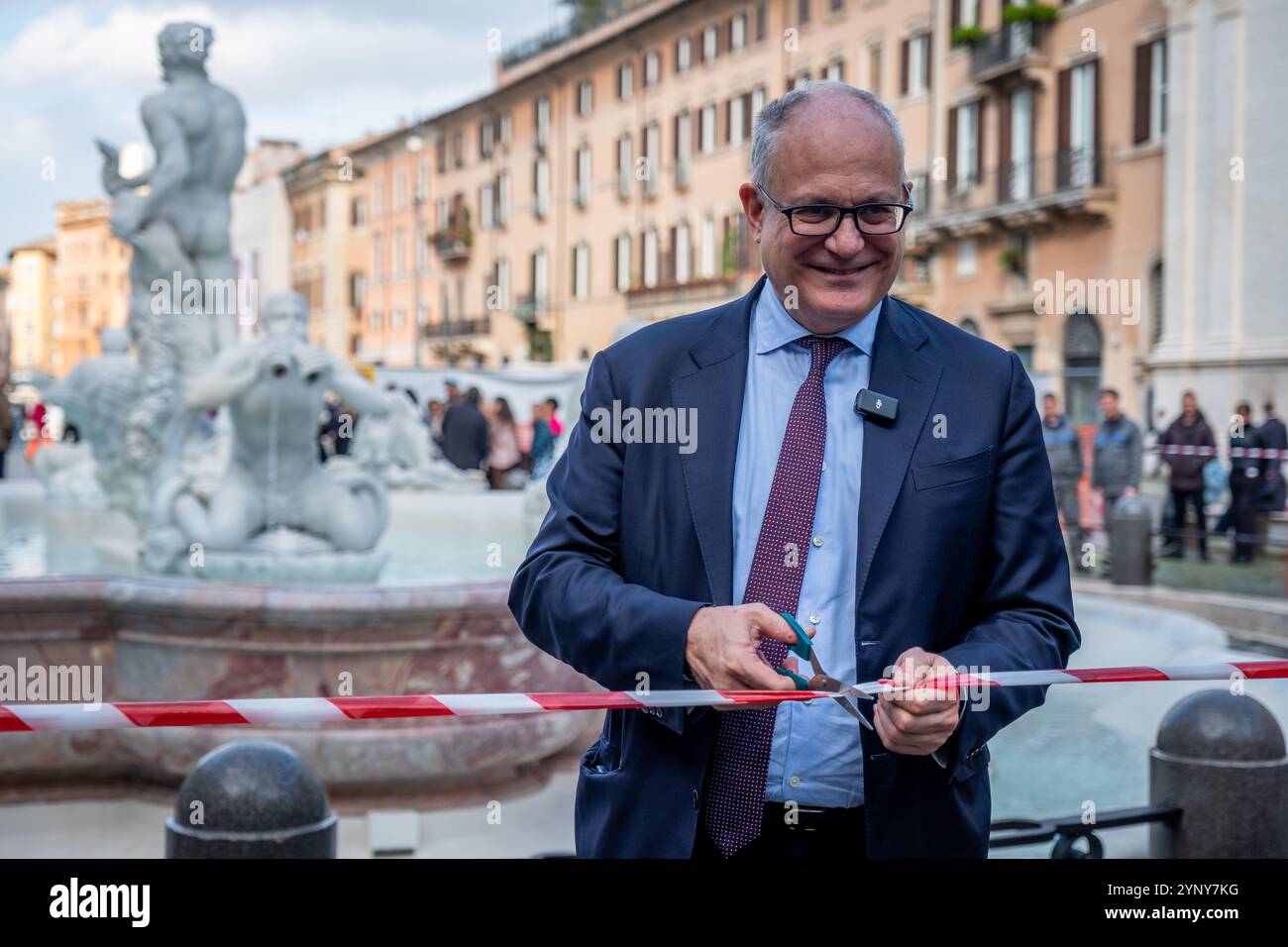 Rome, Rm, Italy. 27th Nov, 2024. ROBERTO GUALTIERI (Mayor of Rome ...