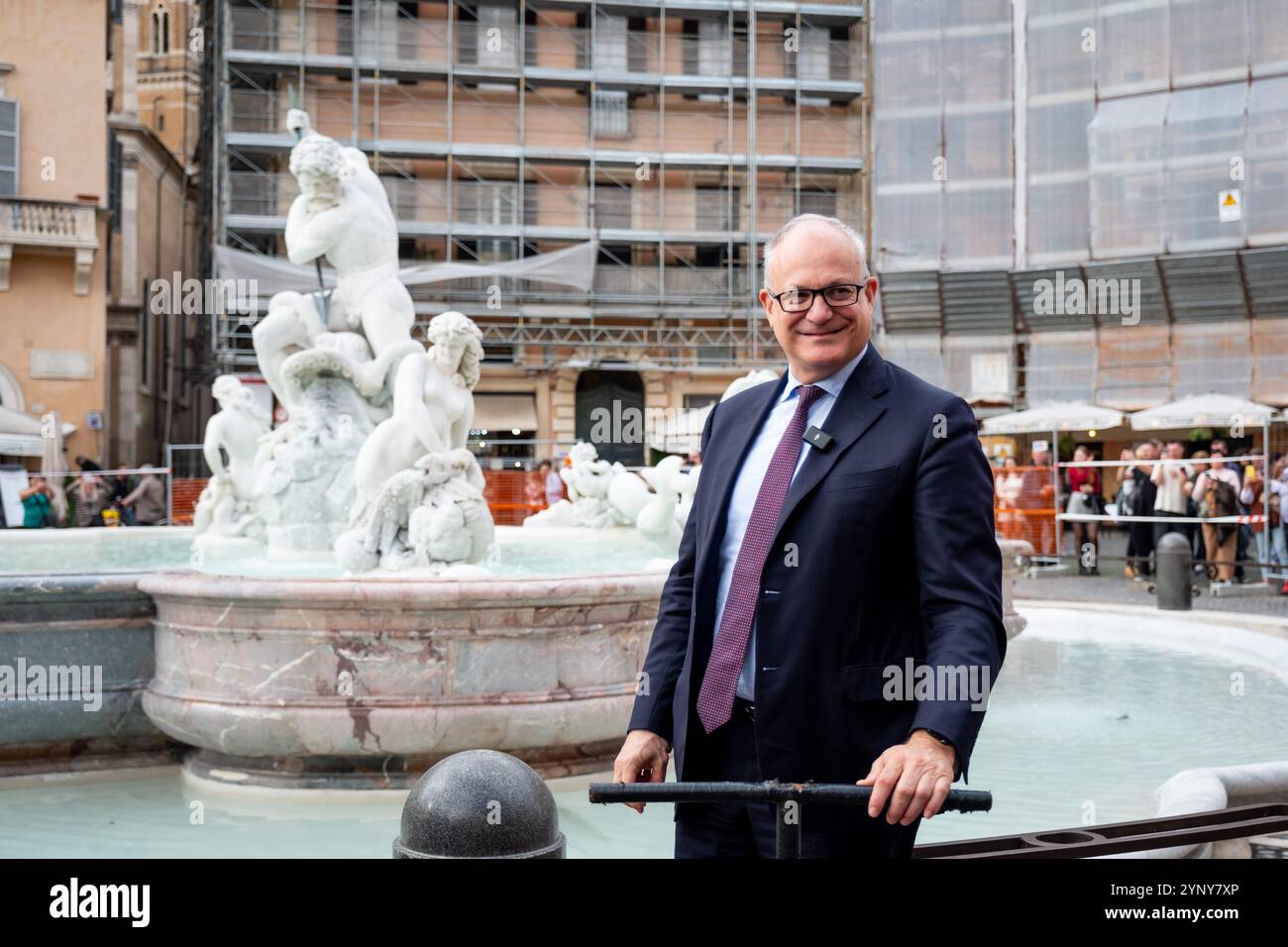 Rome, Rm, Italy. 27th Nov, 2024. ROBERTO GUALTIERI (Mayor of Rome ...
