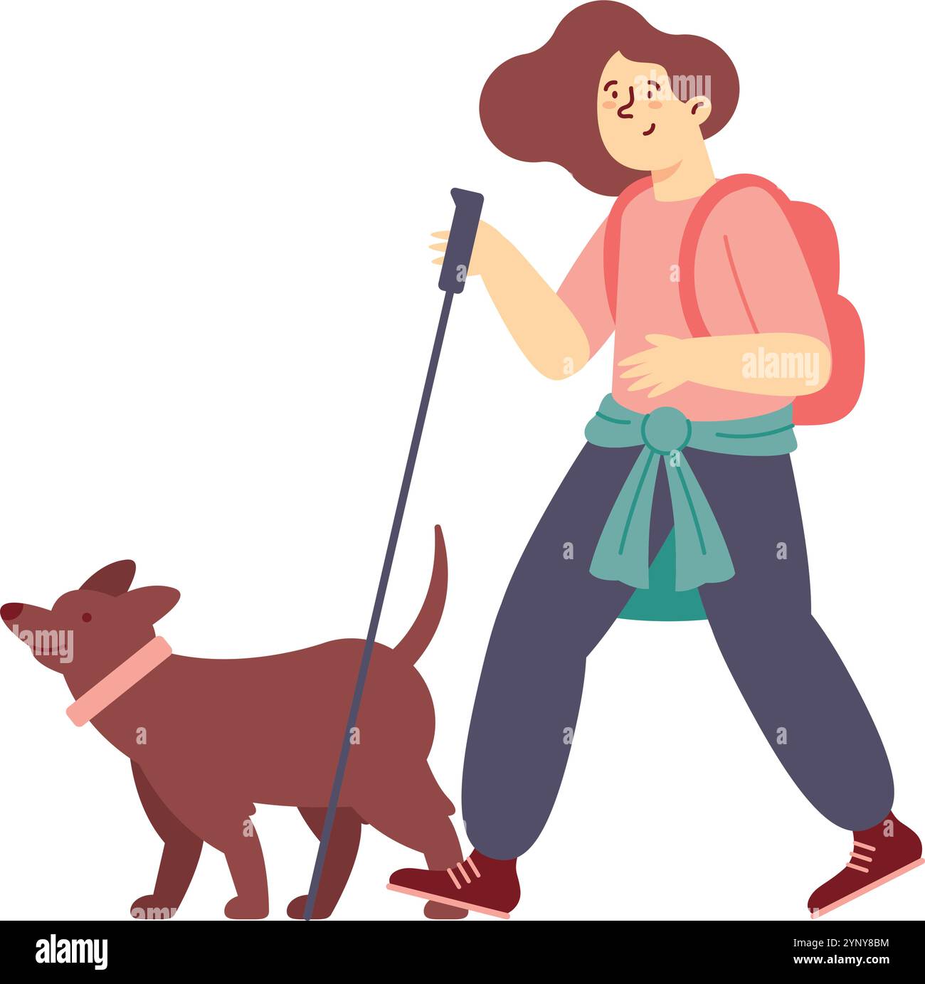 musher woman character Stock Vector Image & Art - Alamy